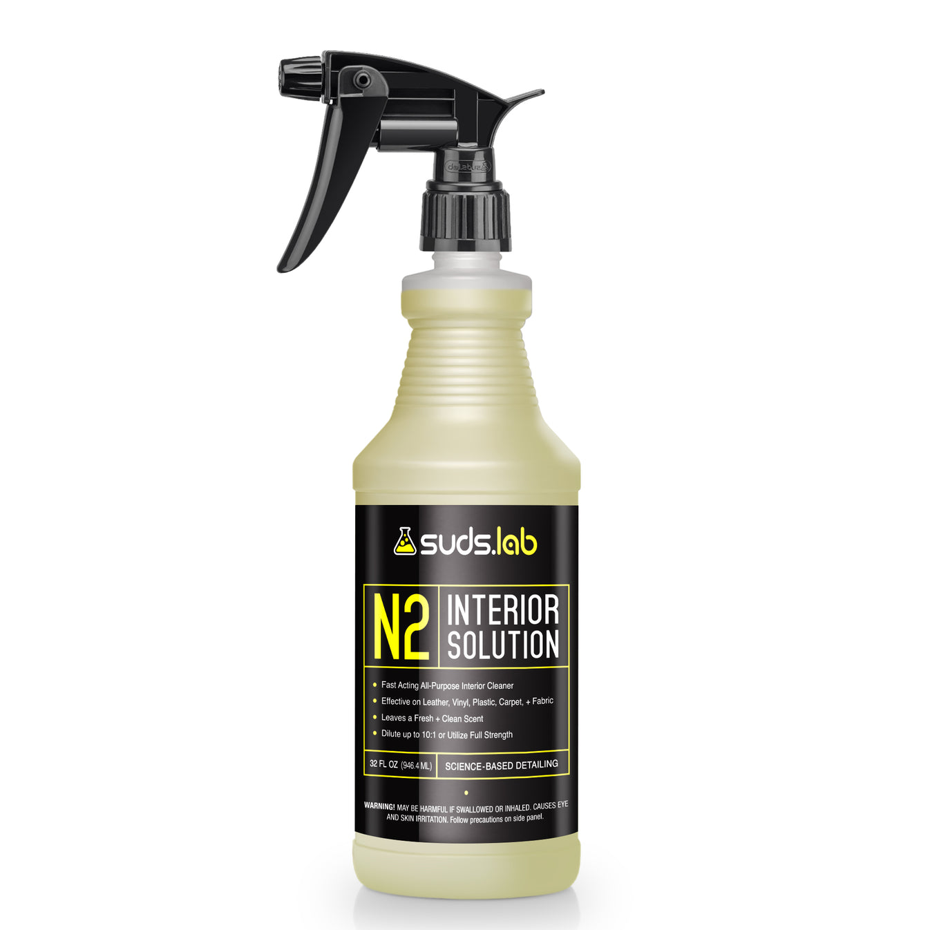 N2 Interior Solution, 32 oz. | Premium Car Detailing Solution Made in USA | Suds.Lab – SudsLab
