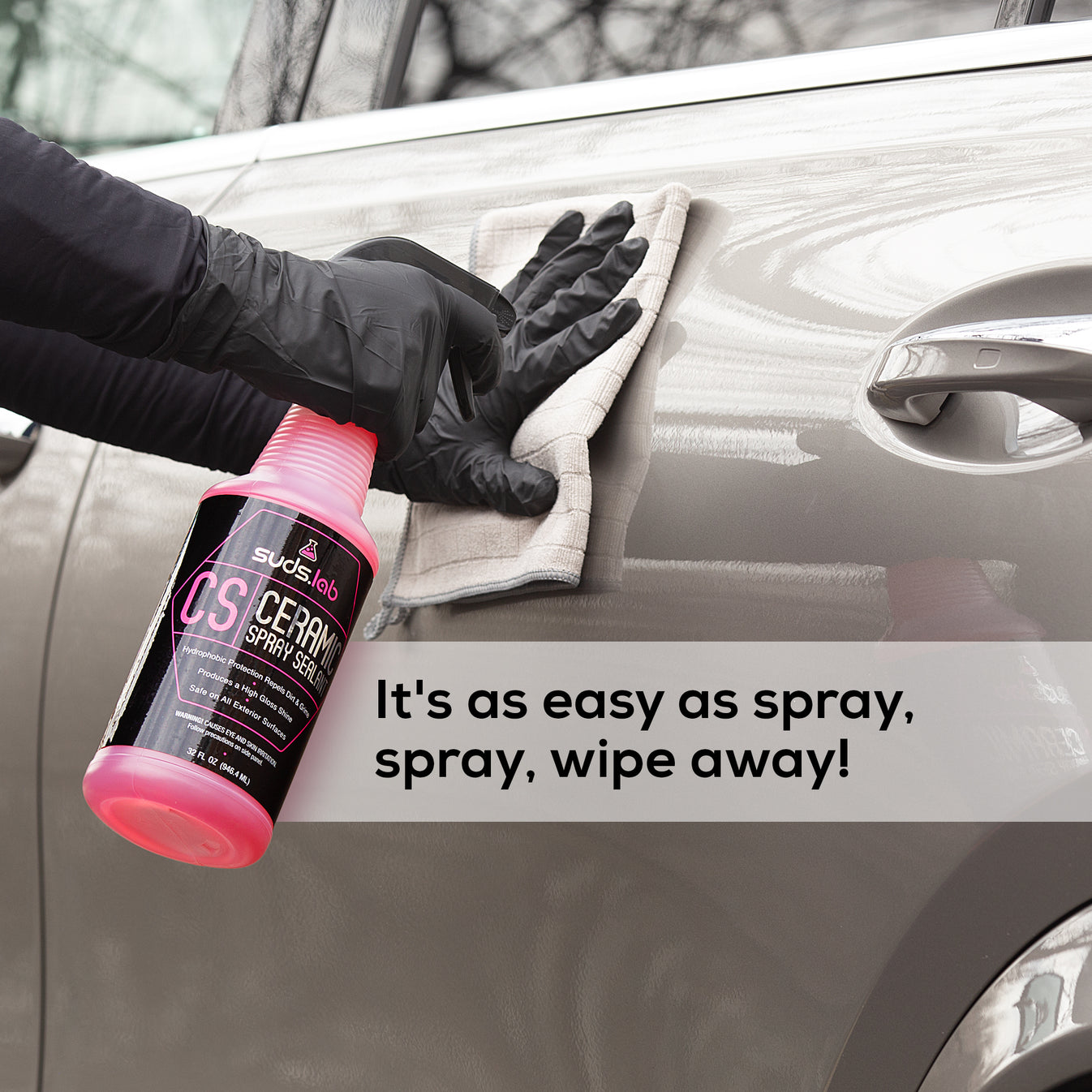 CS Ceramic Spray Sealant, 32 oz. | Premium Car Detailing Solution Made ...