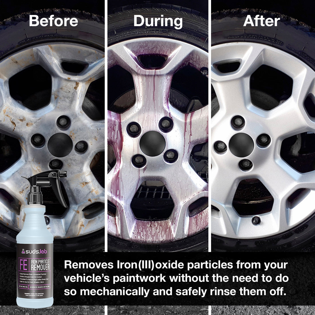 FE Iron Particle Remover, 32 oz. | Premium Car Detailing Solution Made ...