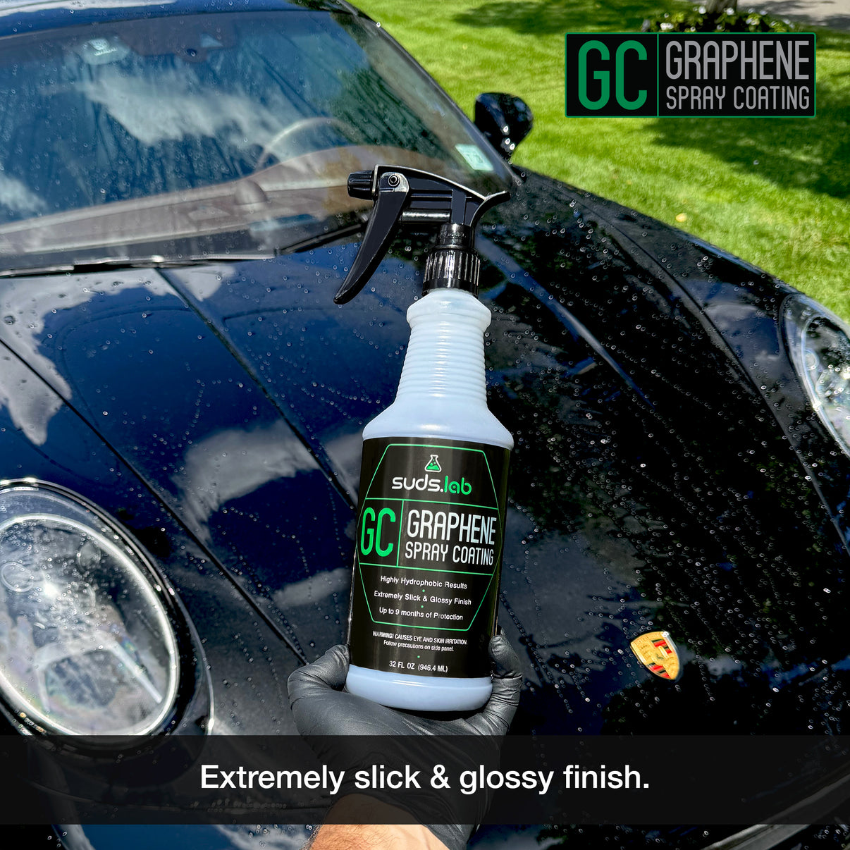 GC Graphene Spray Coating, 32 oz. | Premium Car Detailing Solution Made ...