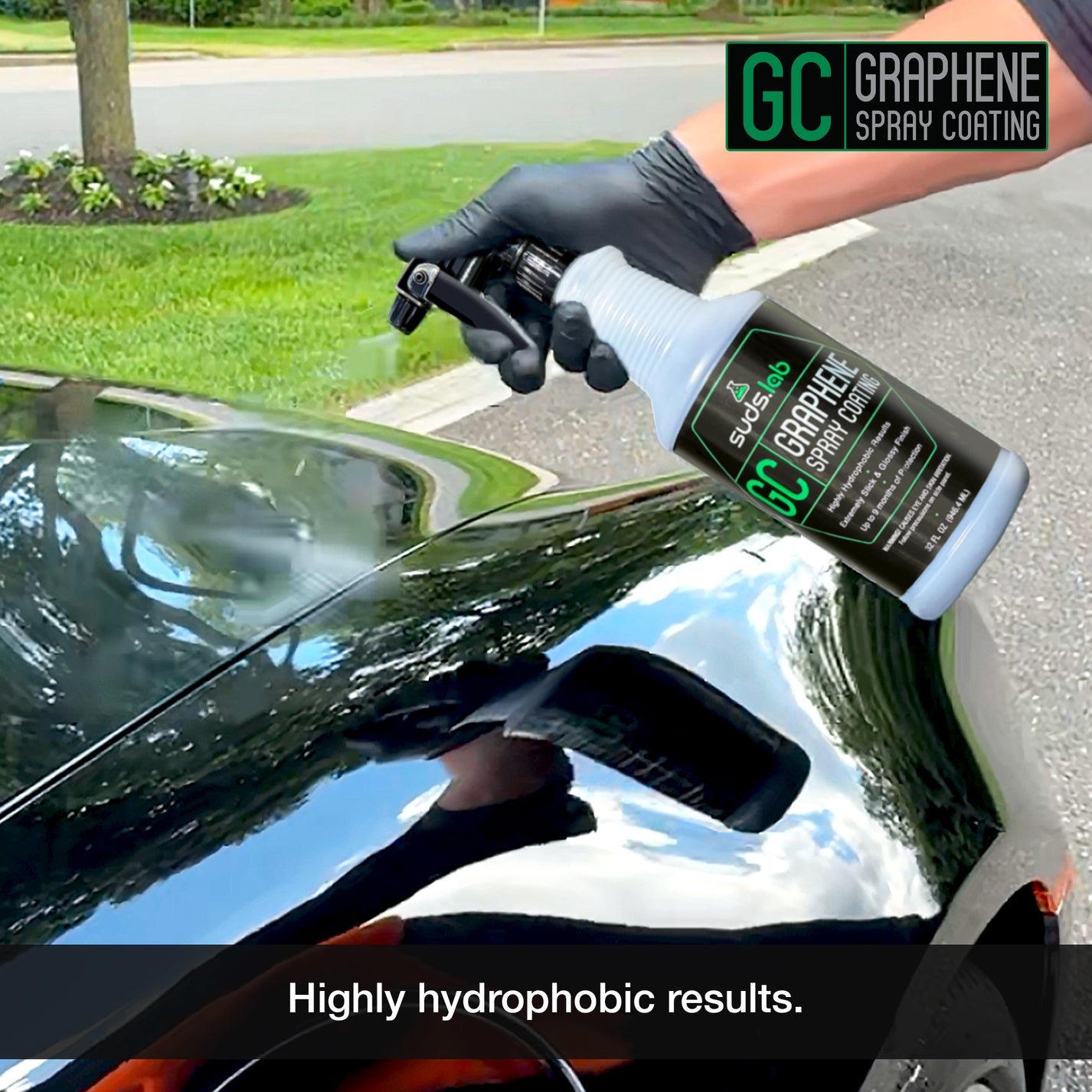 GC Graphene Spray Coating, 32 oz. | Premium Car Detailing Solution Made ...