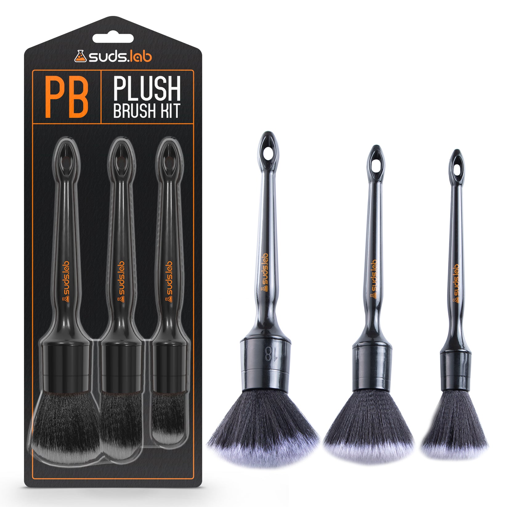 PB Plush Brush Kit 3 Pack – SudsLab