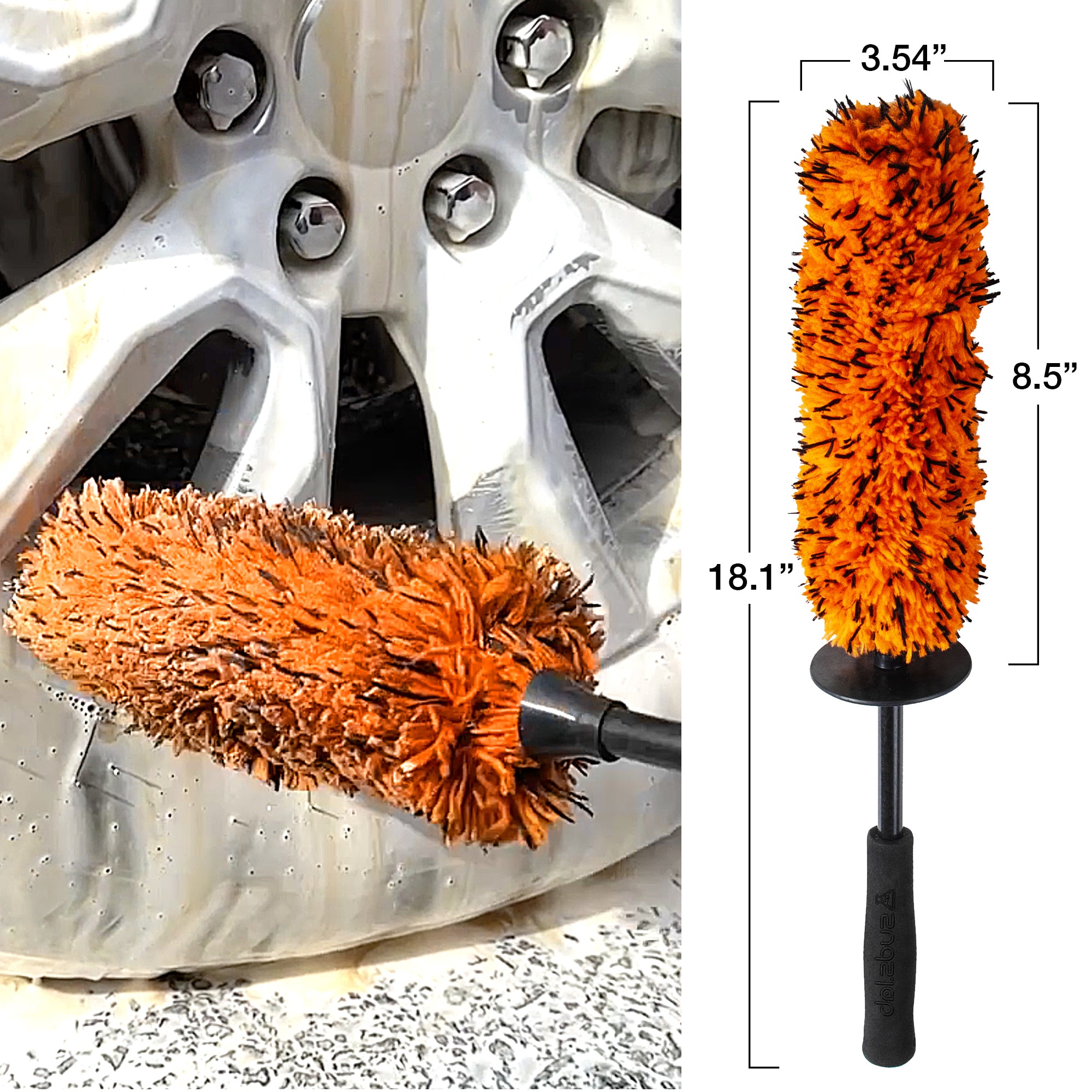 WB Microfiber Wheel Cleaning Brush – SudsLab