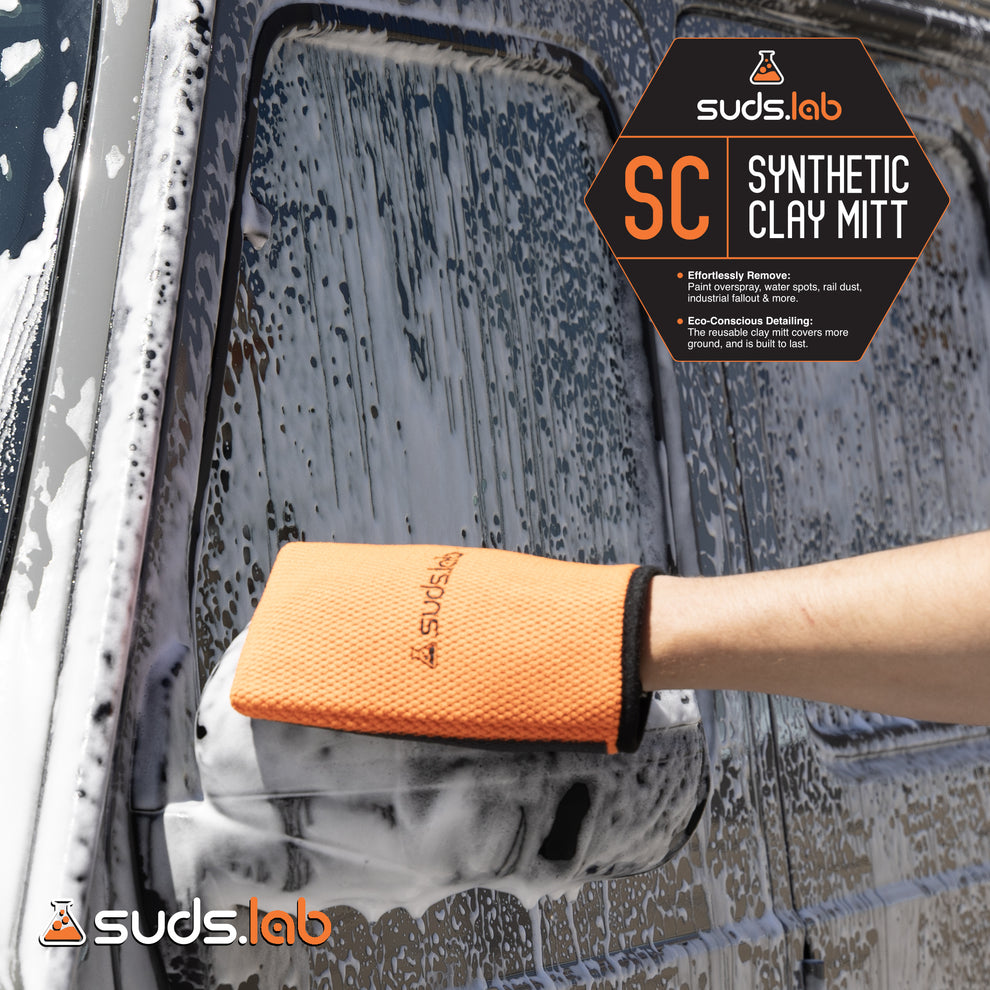 SC Synthetic Clay Mitt – SudsLab