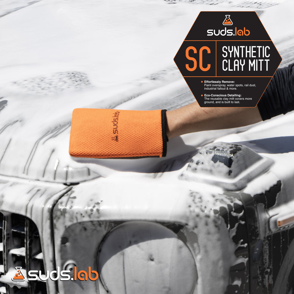 SC Synthetic Clay Mitt – SudsLab