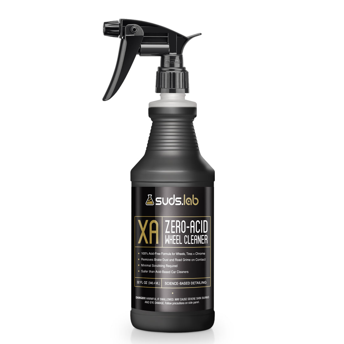 XA Zero-Acid Wheel Cleaner, 32 oz. | Premium Car Detailing Solution ...