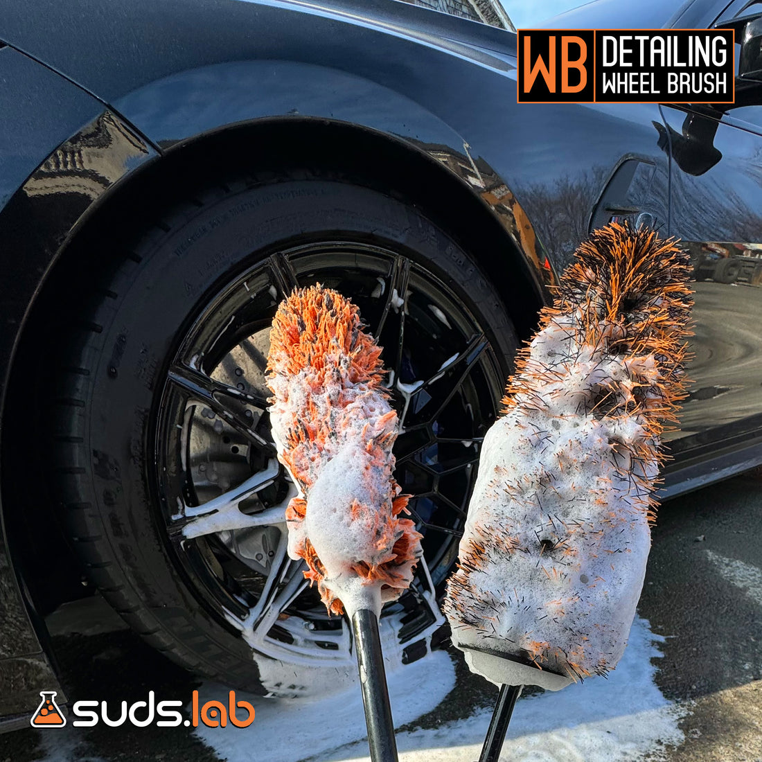WB Wheel Cleaning Brush – SudsLab