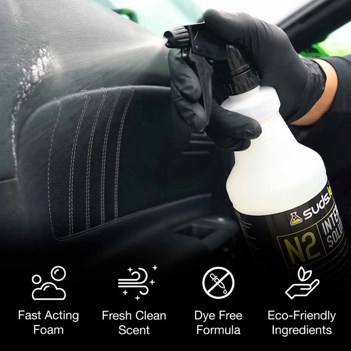N2 Interior Solution, 32 oz. | Premium Car Detailing Solution Made in ...