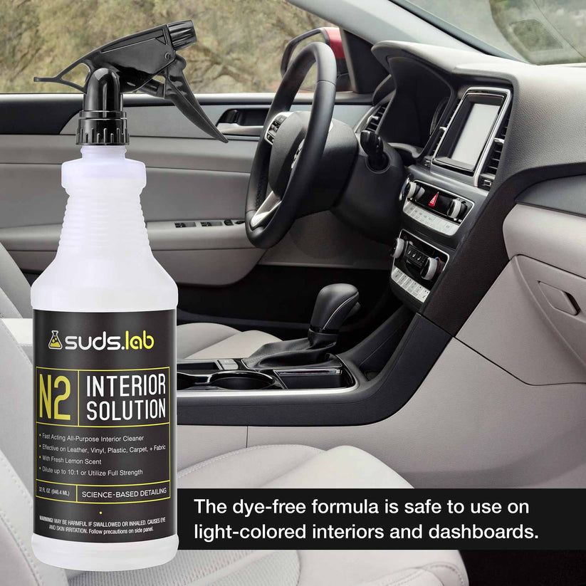N2 Interior Solution, 32 oz. | Premium Car Detailing Solution Made in ...