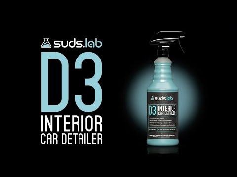 D3 Interior Car Detailer, 32 oz. | Premium Car Detailing Solution Made ...